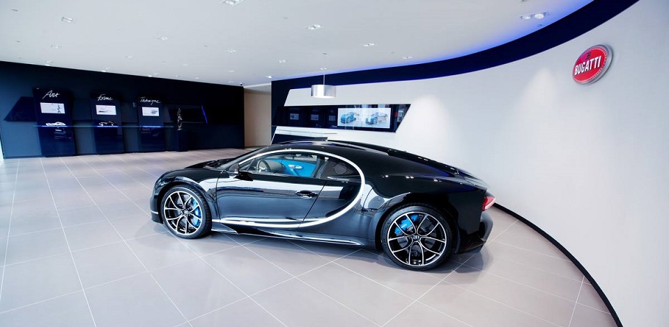 Bugatti Showroom Brüssel 2016 - raumbüro – münchen